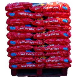Hot Ovoids `Ready to Burn` (50 x 20kg) - Pearsons of Duns